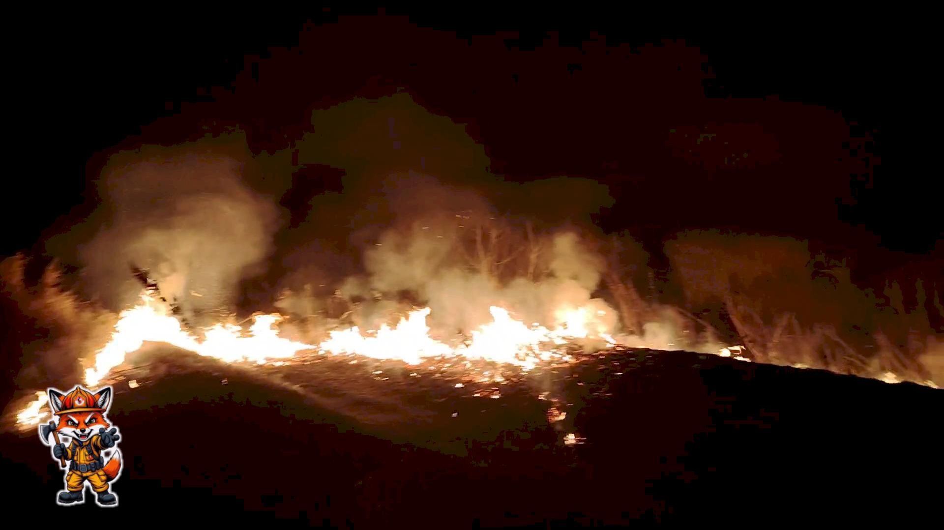 Пал сухой травы в Благовещенском МО 13.04.2026