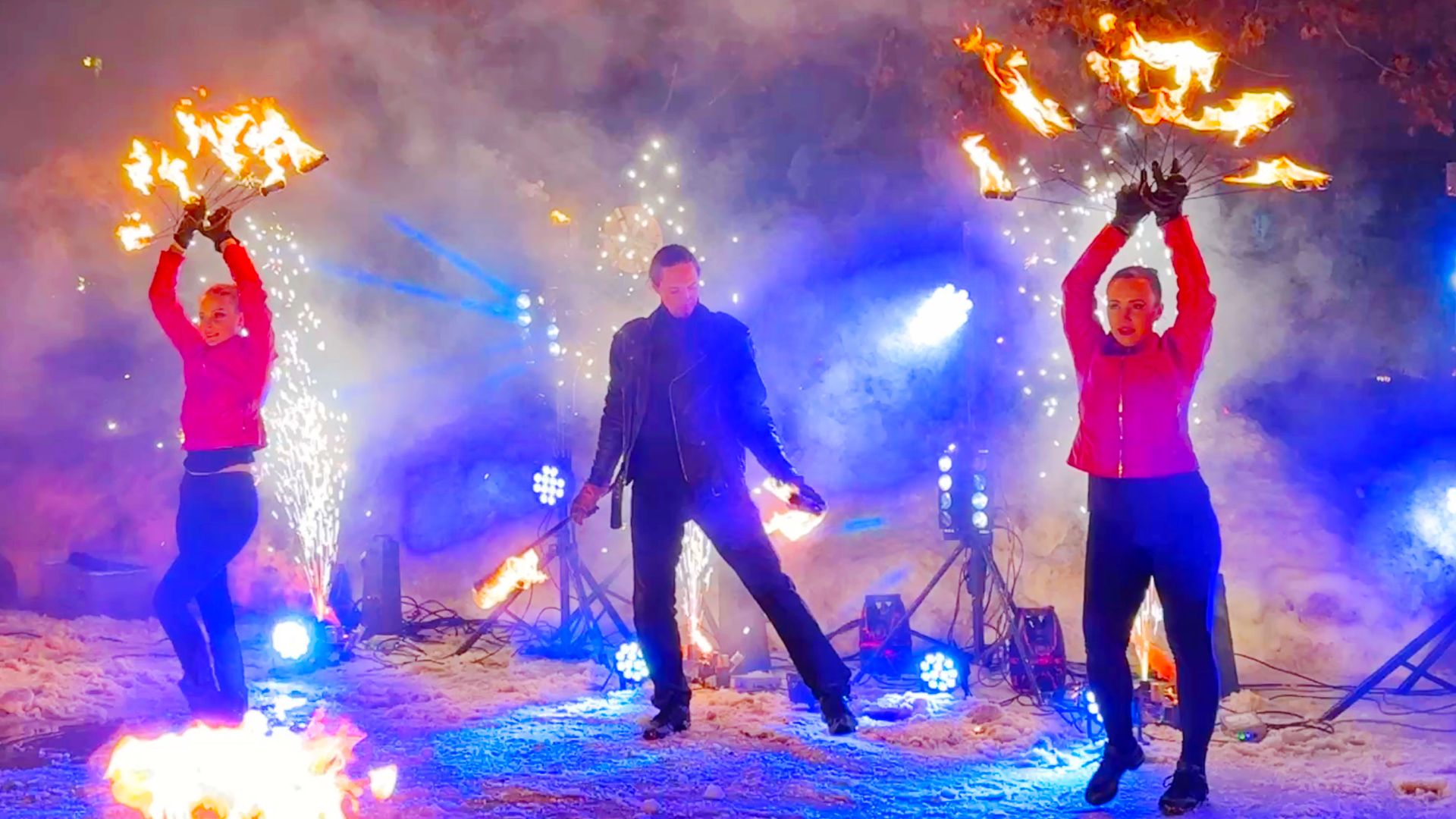 Огненное шоу 2026 - заказать на праздник