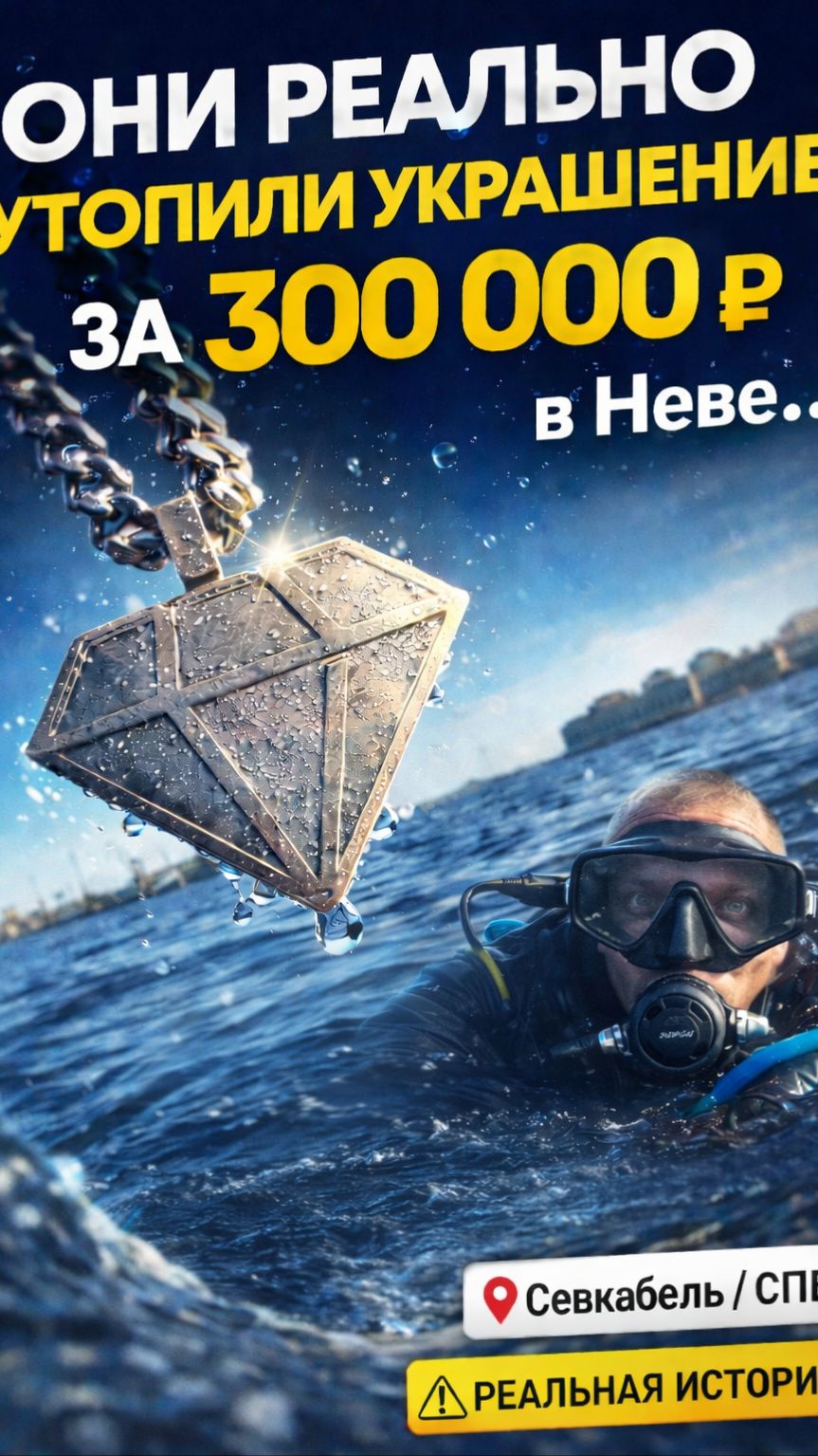САМЫЙ ДЕБИЛЬНЫЙ вызов водолаза за последний год