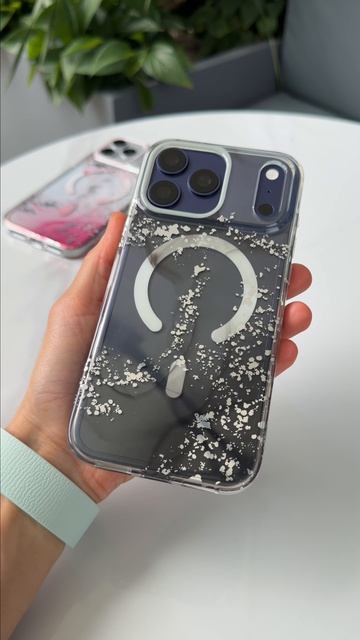 Мраморный чехол для iPhone 17 Pro