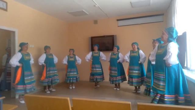 Танцевальный коллектив "Сударыни" выступил в военном госпитале р.п. Пашино 11.04.26 г.