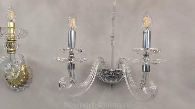 Бра NEWPORT 8572/A chrome