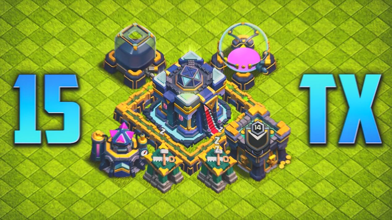 🟪 ОГРОМНЫЙ ПЕРЕХОД НА 15 ТХ С ВОЛШЕБНЫМИ ПРЕДМЕТАМИ | CLASH OF CLANS 🟪