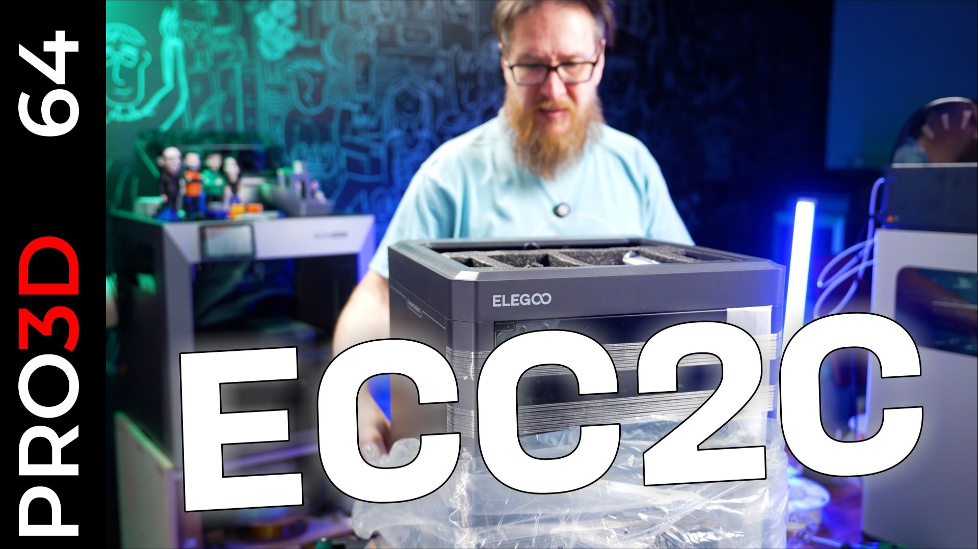 Elegoo Centauri Carbon 2 — многоцветная печать в закрытом корпусе