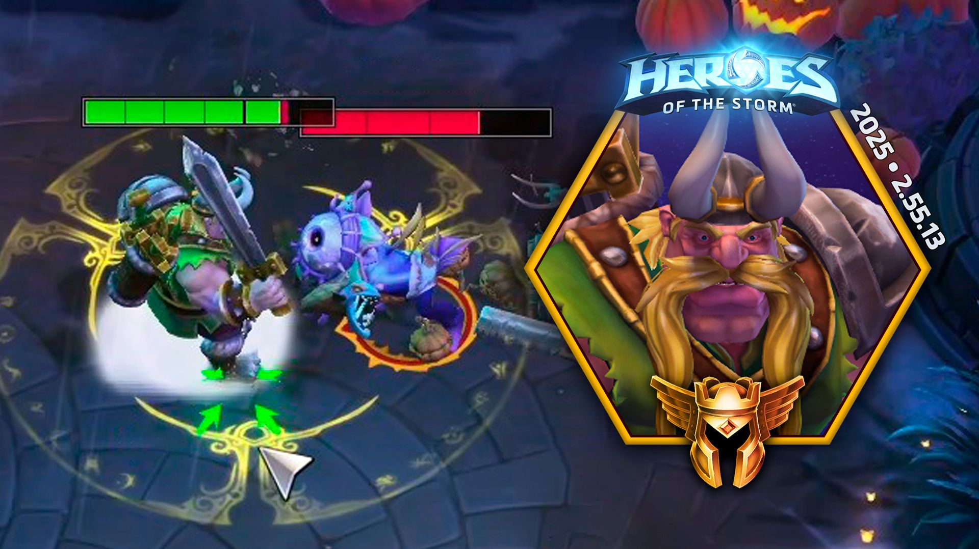 MVP Викинги в Heroes of the Storm (HotS): Насыщенный геймплей в очень сложном матче в Золоте 5