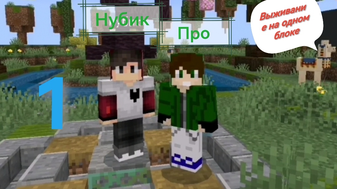 Выживание на одном блоке. Про и нуб. 1 часть.