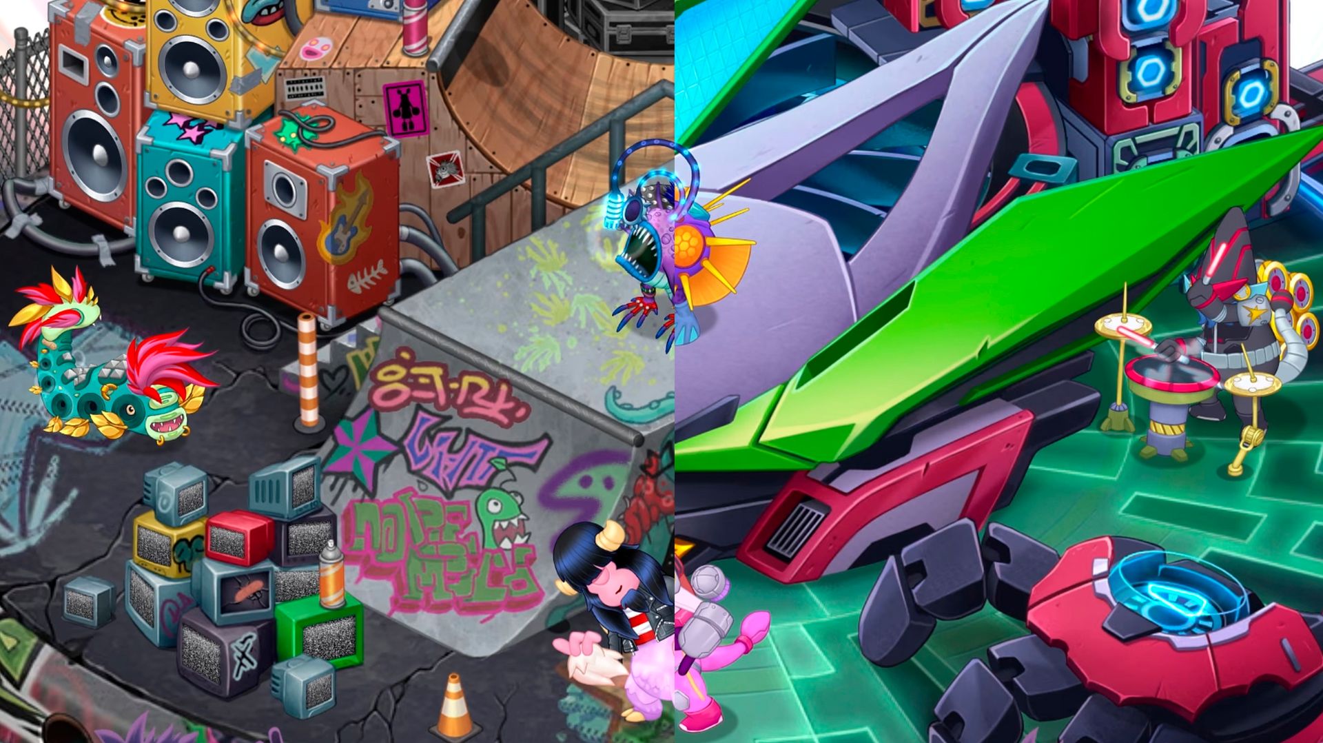 Clubbox - BlitherPhish (Панк / Меха) полная песня (My Singing Monsters)