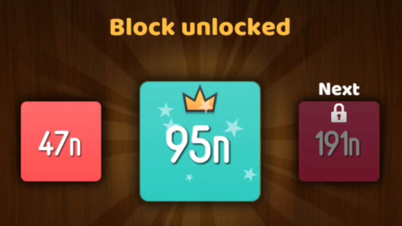 NumBlocks (23n → 47n → 95n)