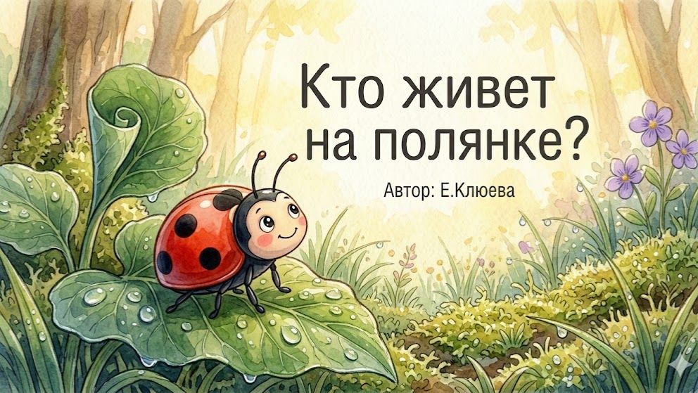 Кто живет на полянке?
