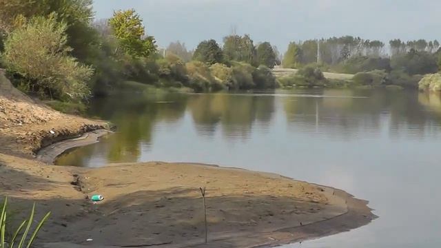 природа - река Великая ниже Селихновского моста - прогулка со спиннингом