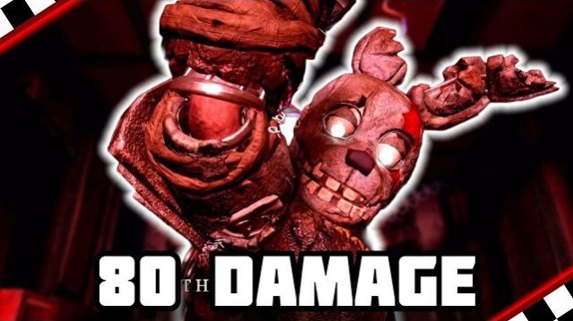 Комбо Springtrap на 80 урона выглядит до смешного странно  Bite By Night