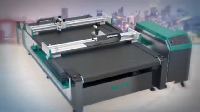 AOL CNC - демонстрация автоматического цифрового раскройного станка