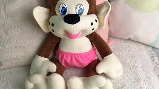 Мягкая игрушка мартышка коричневая, 49 см, 3146