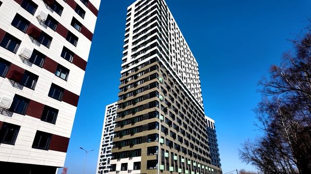 ЖК «Бригантина» — съёмка с воздуха март 2026