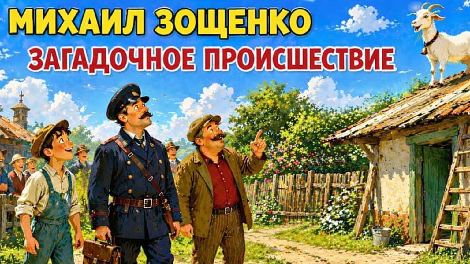Зощенко — «Загадочное происшествие» | Аудиокнига • читает Сергей