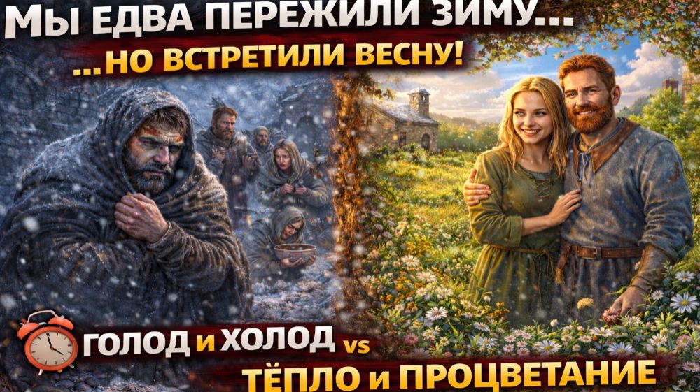 МЫ ЕДВА ПЕРЕЖИЛИ ЗИМУ… но ВЫЖИЛИ & Прохождение Going Medieval #7