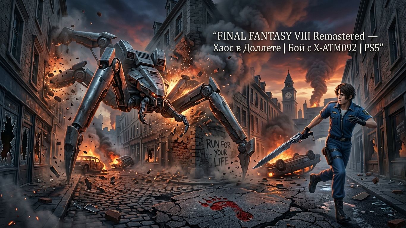 FINAL FANTASY VIII Remastered — Хаос в Доллете | Бой с X-ATM092 | PS5