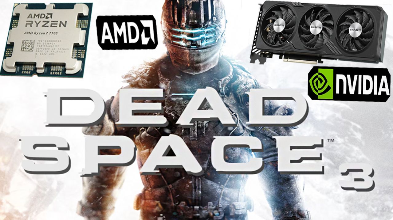 DEAD SPACE 3 - TEST PC AMD RYZEN 7 7700,GIGABYTE RTX 4060 8 GB НА ВЫСОКИХ НАСТРОЙКАХ!ДЕД СПЕЙС
