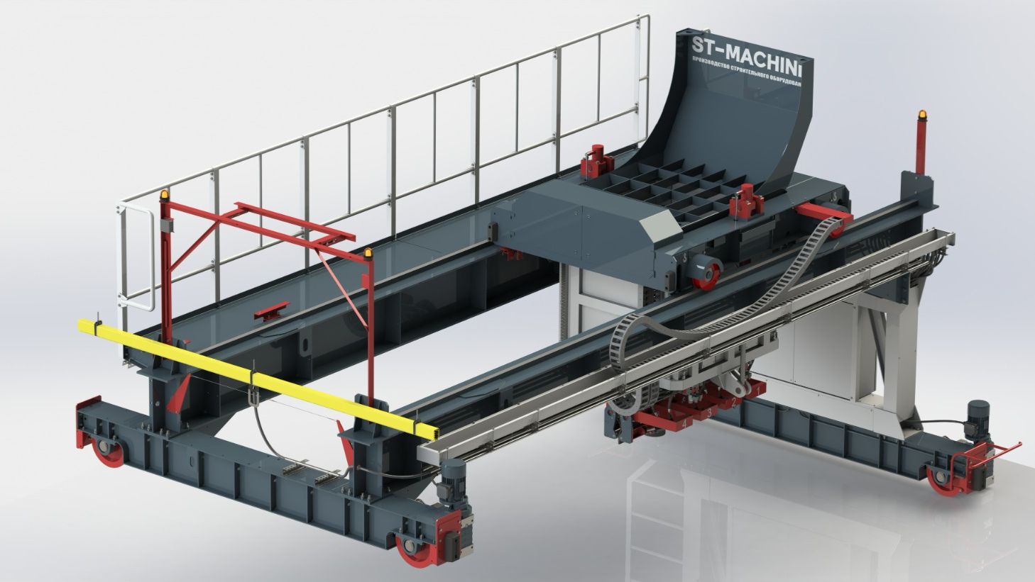 На площадке Кемеровского ДСК завершён монтаж современной автоматизированной подачи бетона