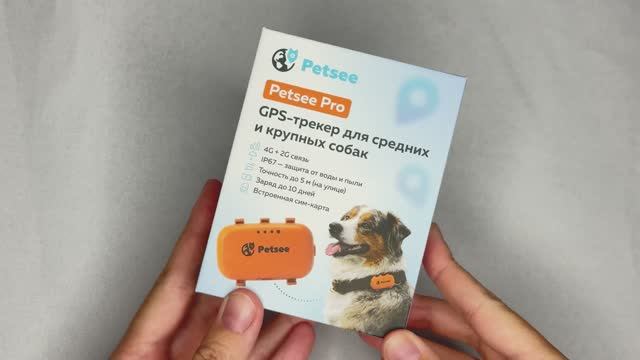 Обзор GPS-трекера Petsee Pro — распаковка, тест функций