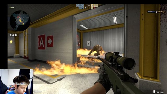 играю в кс на 2ух картах