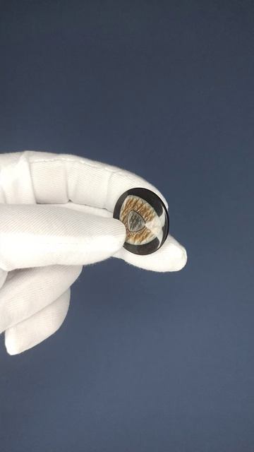 Пуговицы коричневые (размер № 44), Артикул 00413