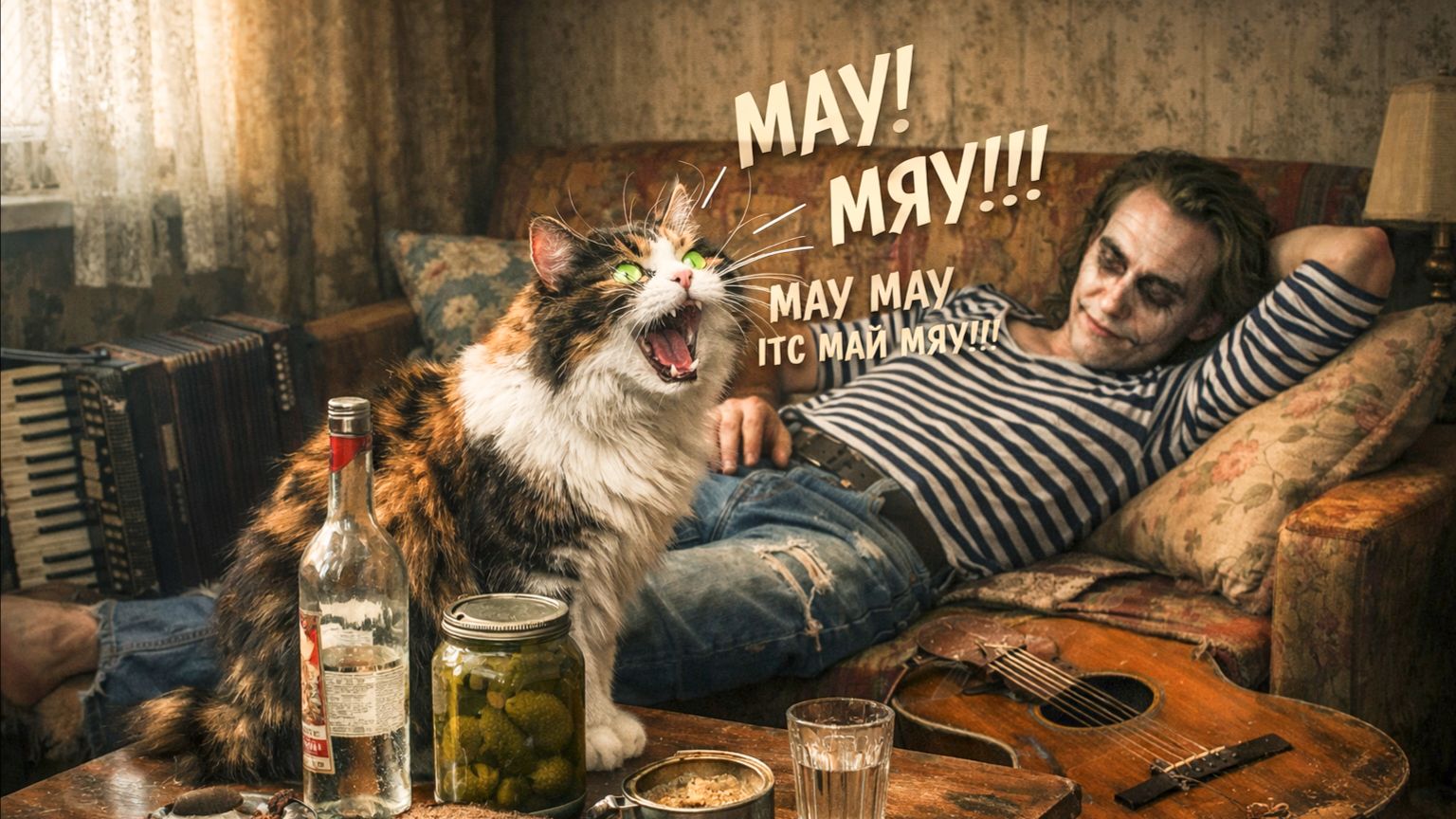 группа "АРЛЕКИНО" - ИТС МАЙ МЯУ! алко-кринж текст Григорий Родственников и Саша Веселов