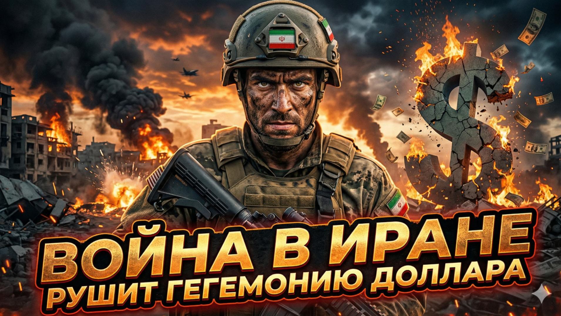 💵 Крах доллара неизбежен? Война с Ираном станет последним гвоздём в крышку гегемонии