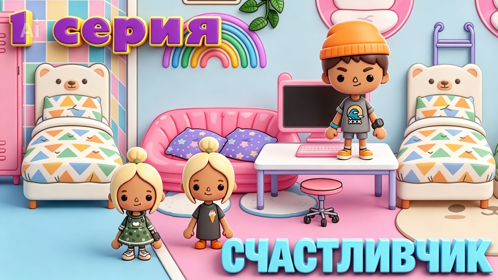 СЧАСТЛИВЧИК (1 серия) Тока Бока сериал