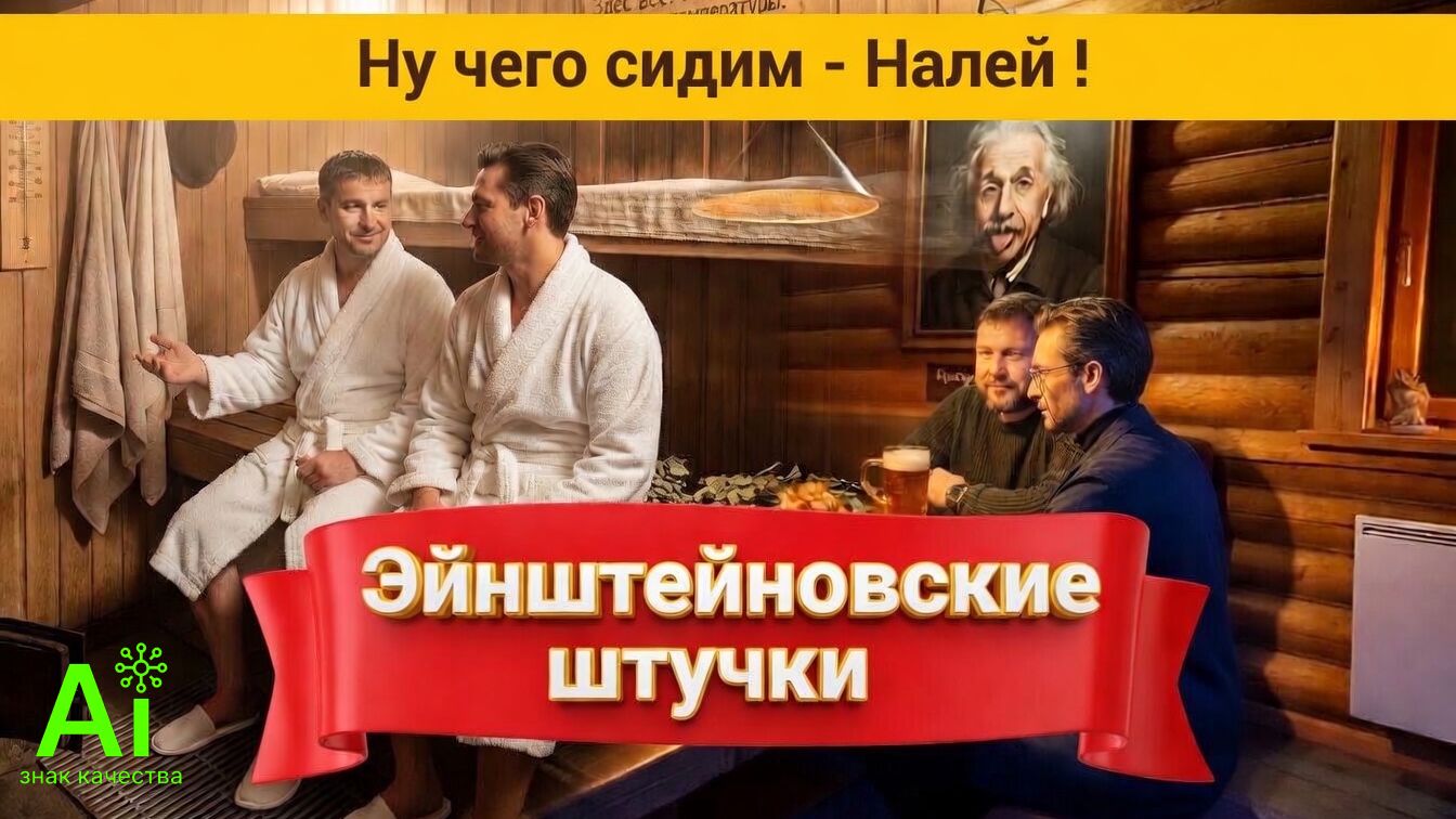 ИИ клип. Эйнштейновские штучки