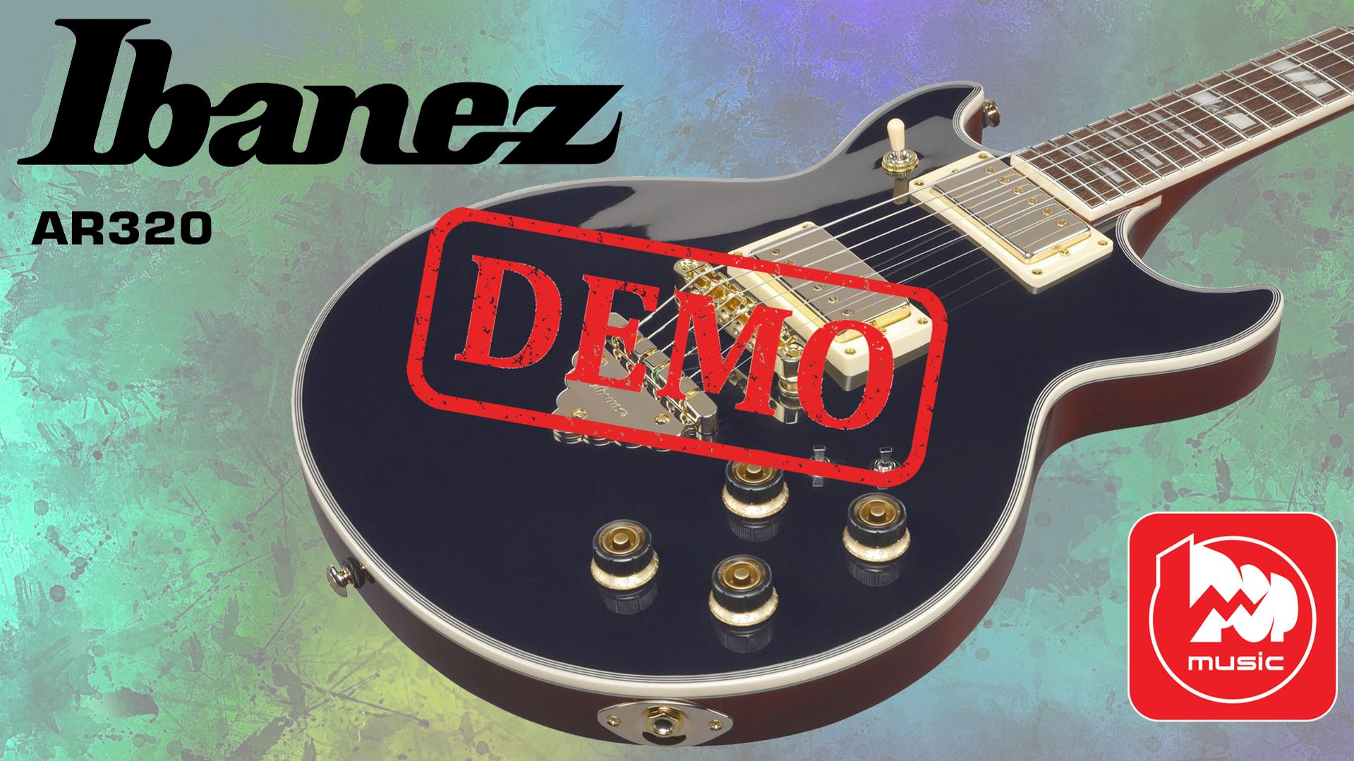 Электрогитара IBANEZ AR320 - демонстрация звучания