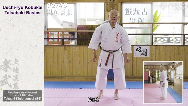 Powerful Taisabaki ｜ Kobukai Grand Master ｜ Uechi-ryu and Kobudo ｜ Karate ｜ Ageshio Japan