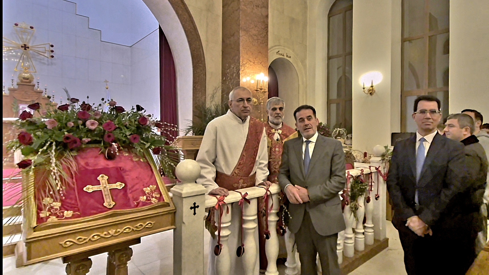 Пасхальная служба в Ассирийской 💒 Востока Св.Девы Марии в Москве🎊🙌🙏.Официальные гости.12.04.2026