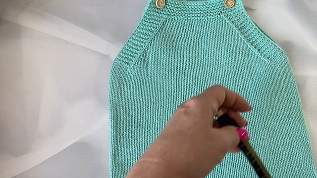 Детский сарафан спицами. Краткий обзор