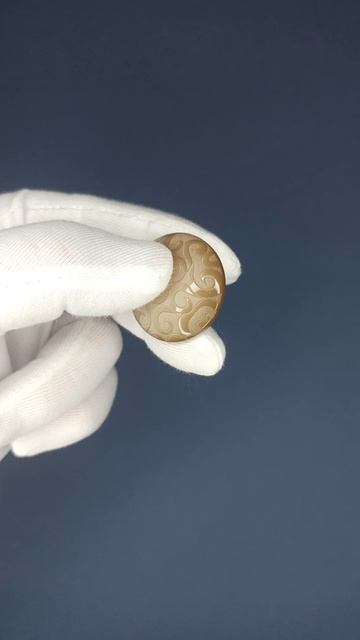 Пуговицы бежевые (размер № 48), Артикул 01263