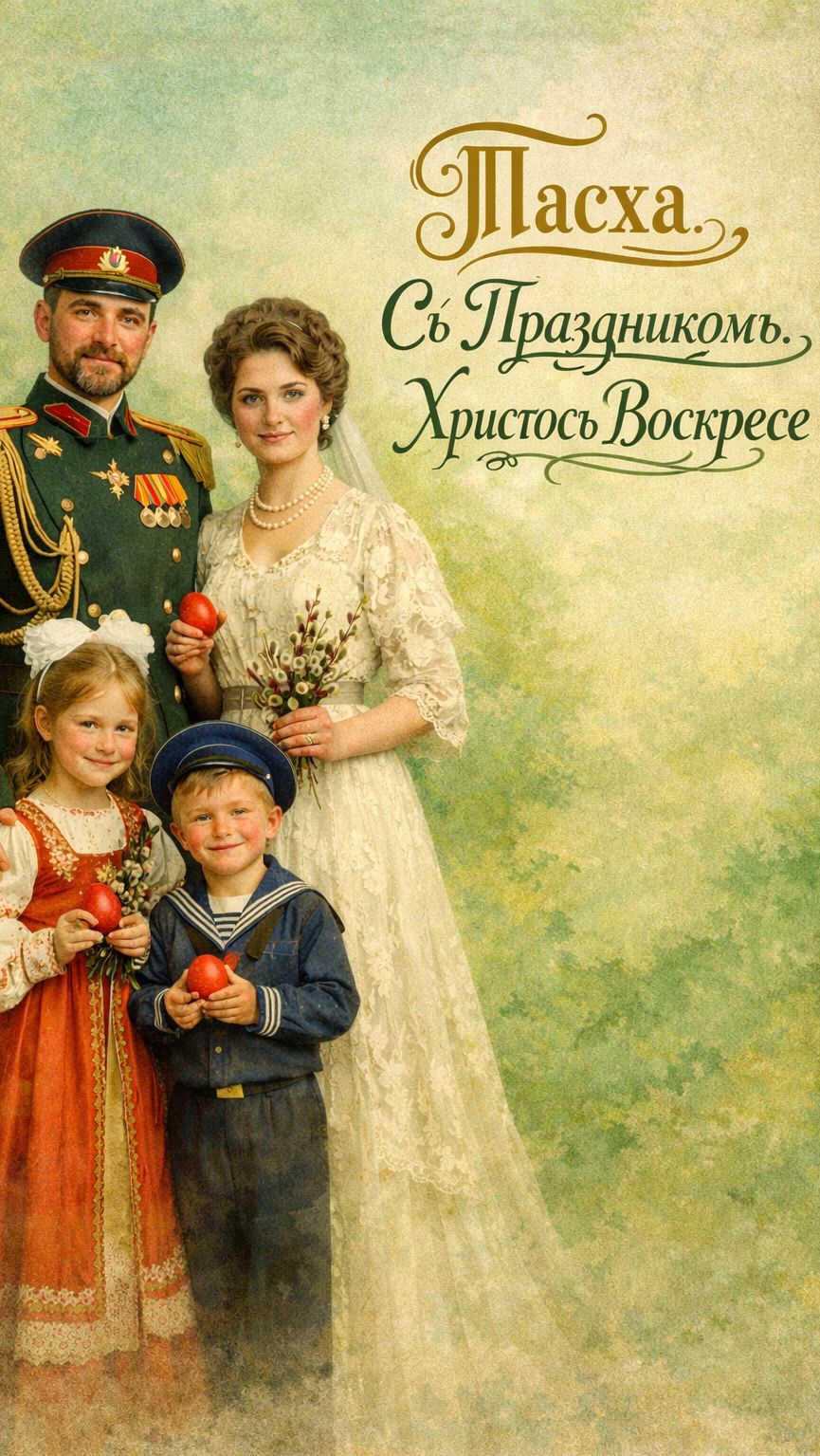 Пасхальная Открытка