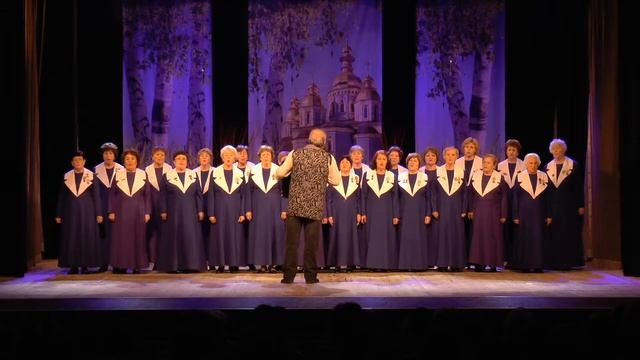 Хор  «Мелодия Саян» и хор ветеранов г. Саяногорска. 2015 год.