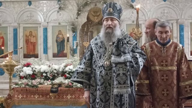 Проповедь владыки Гурия на Страстную Пятницу