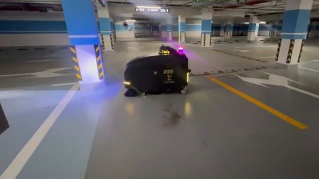 Настройка зон уборки робота KOKOBOTS S95 на паркинге. Подметаем и моем одновременно