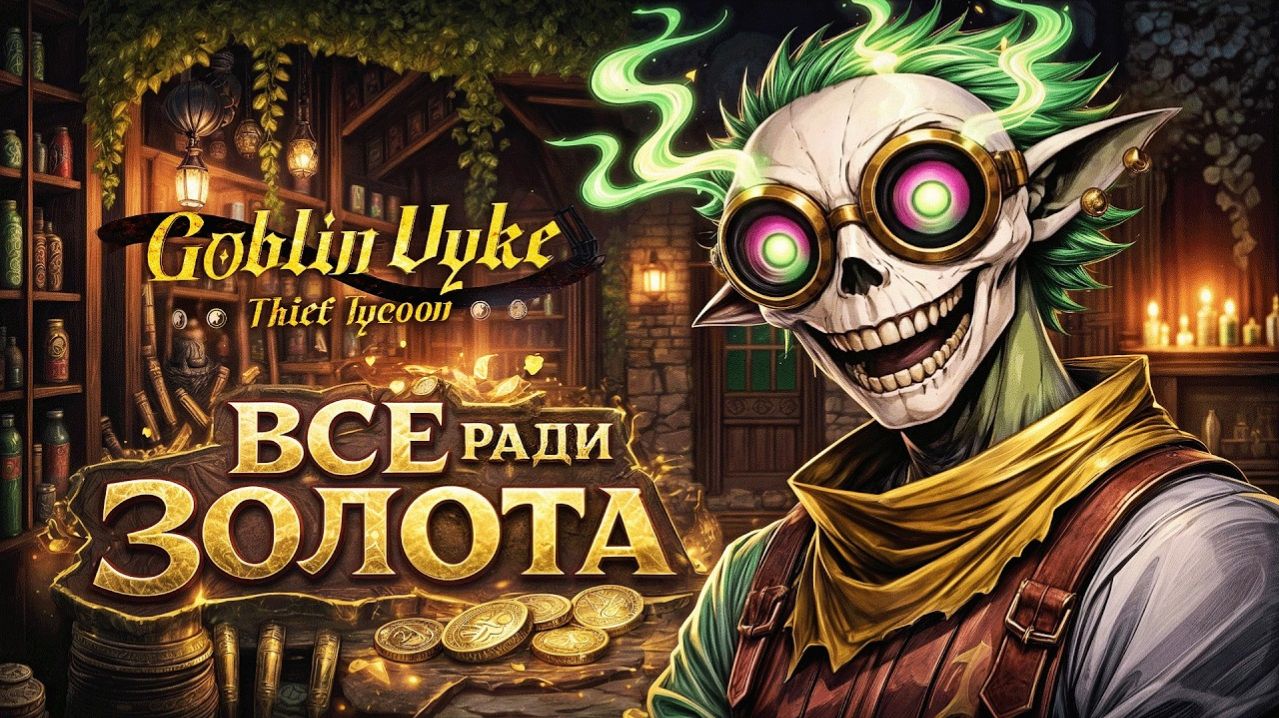 Я стал ГОБЛИНОМ… и полез в ПОДЗЕМЕЛЬЕ ВОРОВАТЬ (Goblin Vyke: The Thief Tycoon)