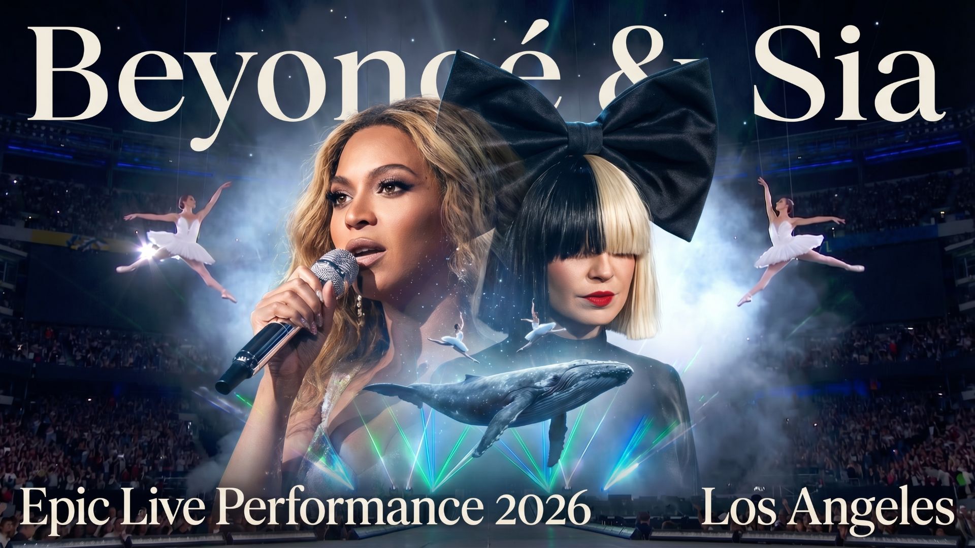 Beyoncé & Sia - Pretty hurts (Live Stadium Concert 2026) Performed by AI Lisa Averlin