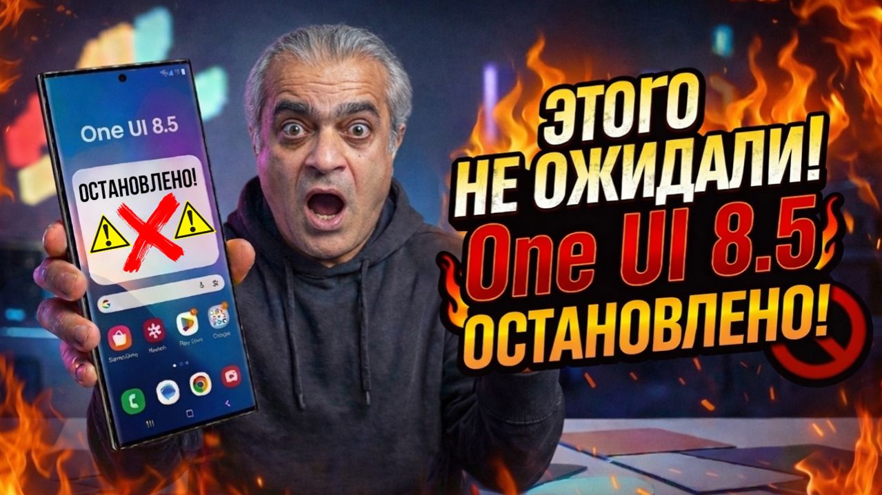 Этого Не Ожидали! One UI 8.5 ОСТАНОВЛЕНО!