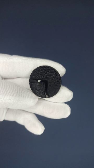 Пуговицы черные (размер № 48), Артикул 01154