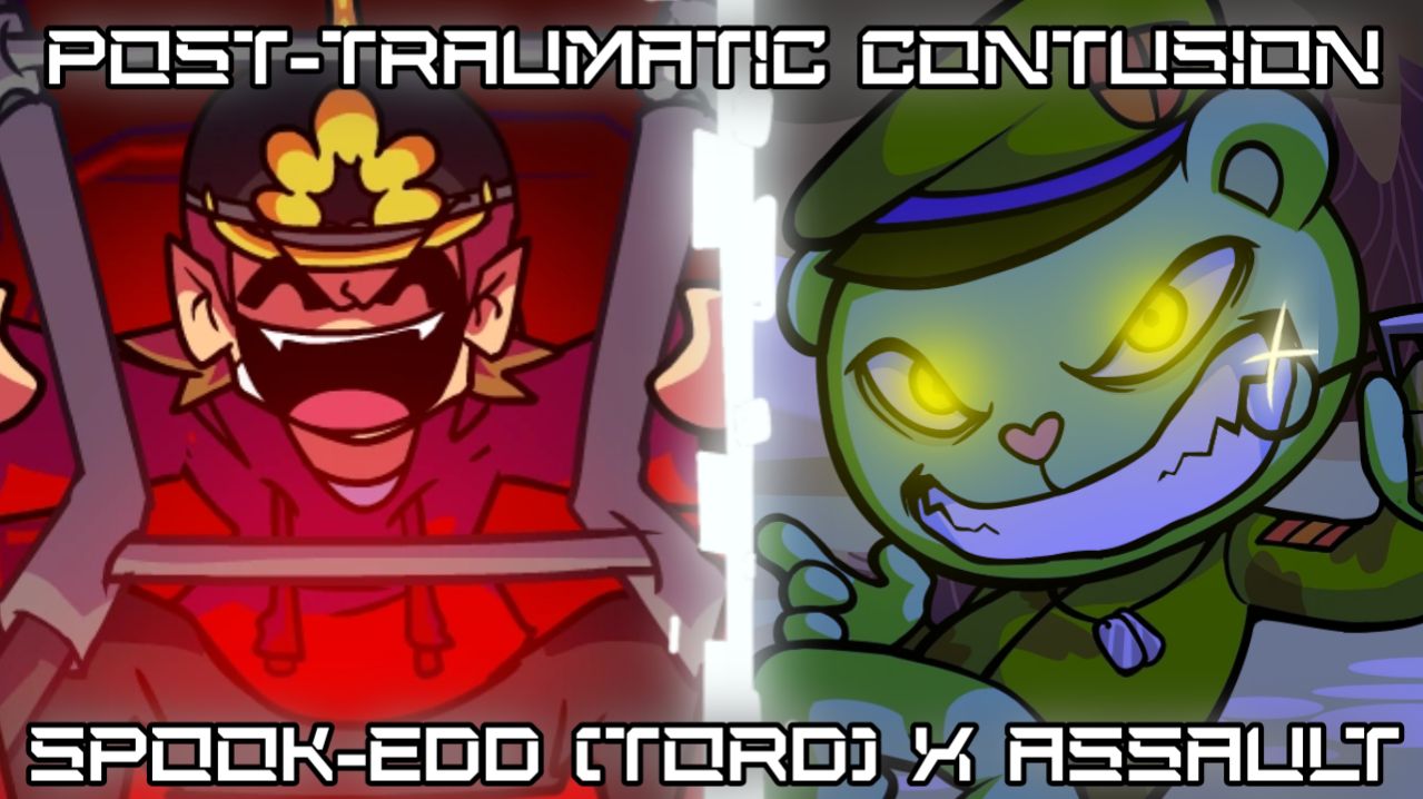 [FNF Mashup] Post-Traumatic Contusion [Spook-EDD (Tord) X Assault]