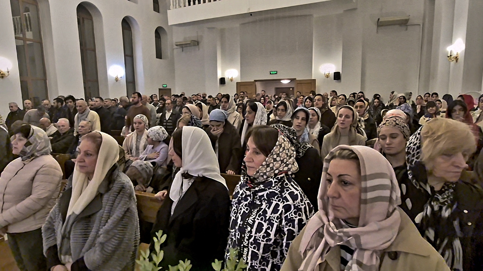 Пасхальная Литургия в Ассирийской💒 Востока Св.Девы Марии в Москве 🎊🙌🙏 2 часть 12.04.2026