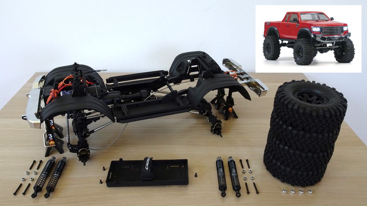 Cross-RC EMO AT4V 1:10 Scale RC Crawler - Kit build