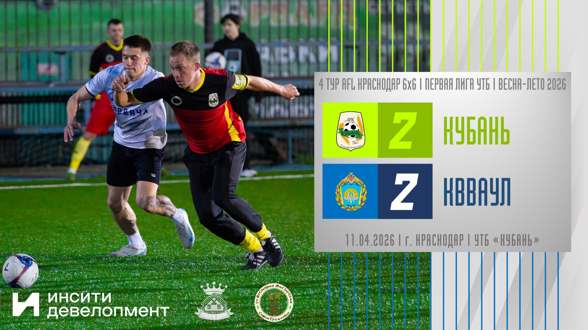 Кубань - КВВАУЛ | 11.04.2026