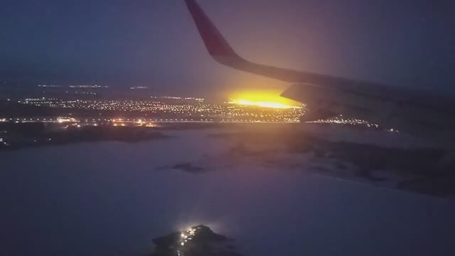 Пролёт над Новосибирском и посадка в Толмачёво (2023)