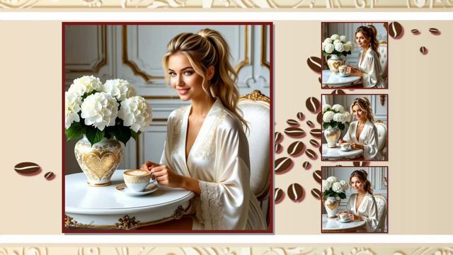 Чашечка кофе.