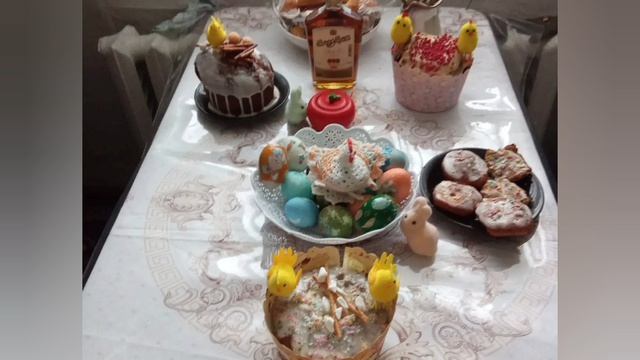 Пасхальный  натюрморт  СК д.Малая Тумна